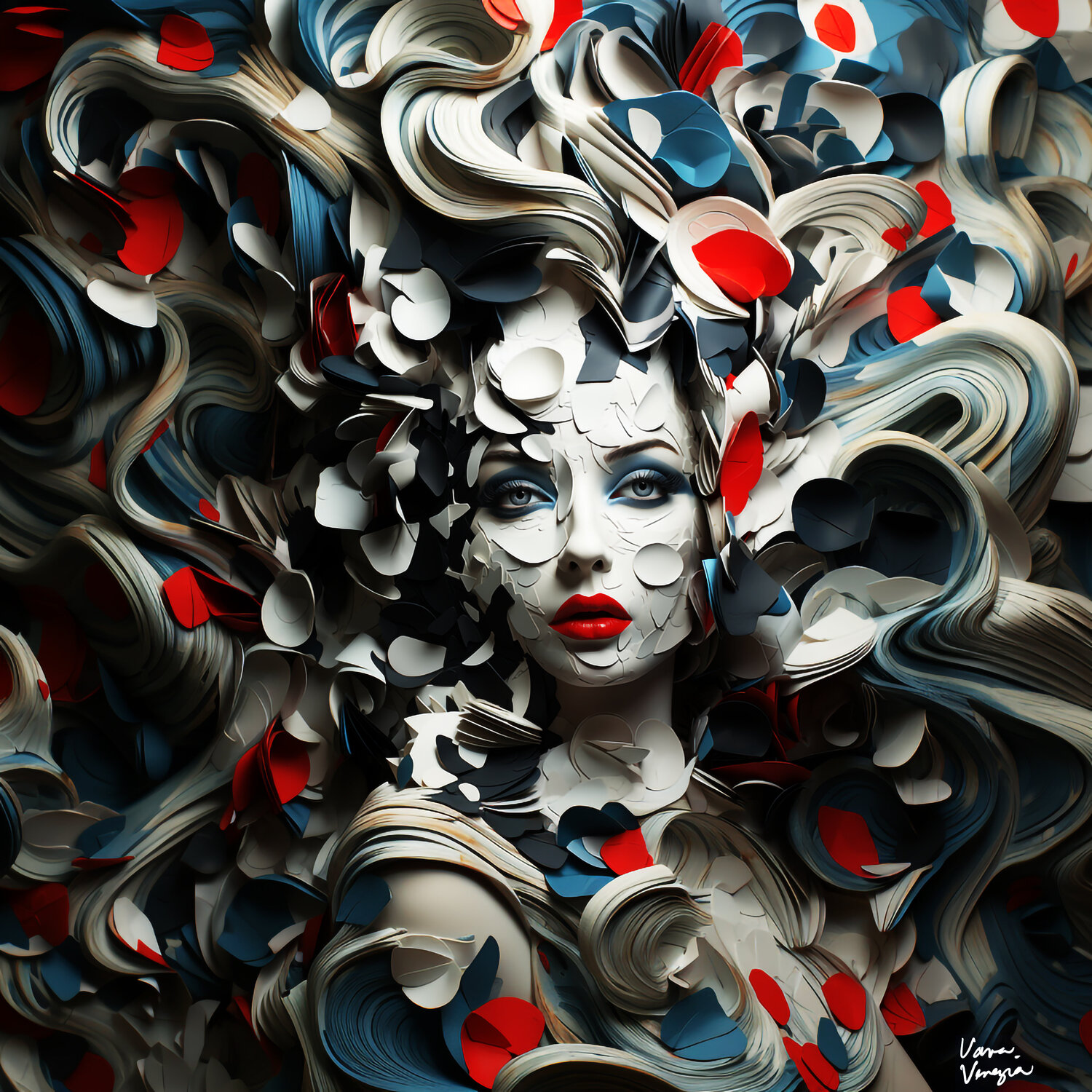 The Artist's MUSE by Vava Venezia Dellert (2023) : Print Giclée print ...