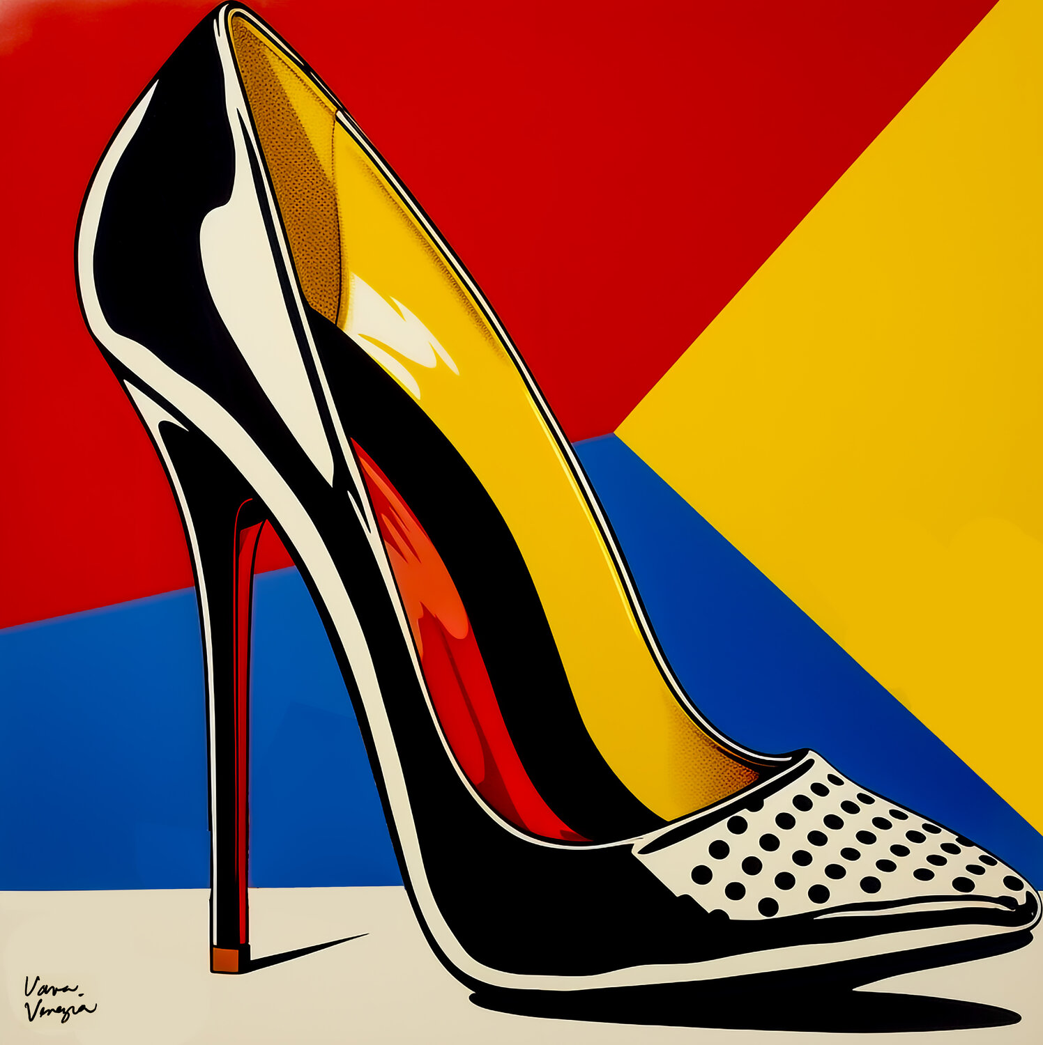 The Power of a Showe by Vava Venezia Dellert (2023) : Print Giclée ...