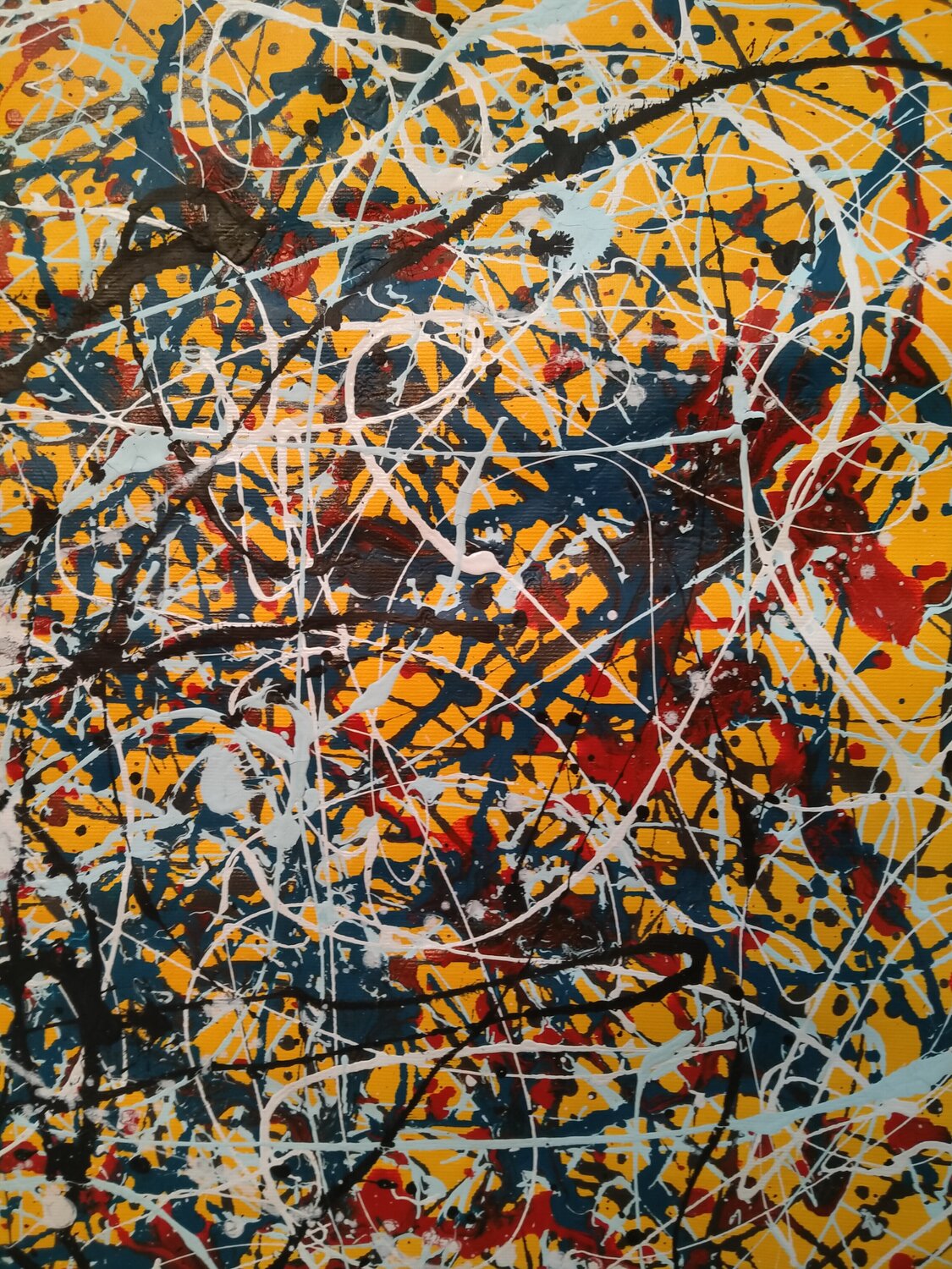 Dripping 6 - 2022 von Alfredo Bertolini (2022): Malerei Emaille auf ...