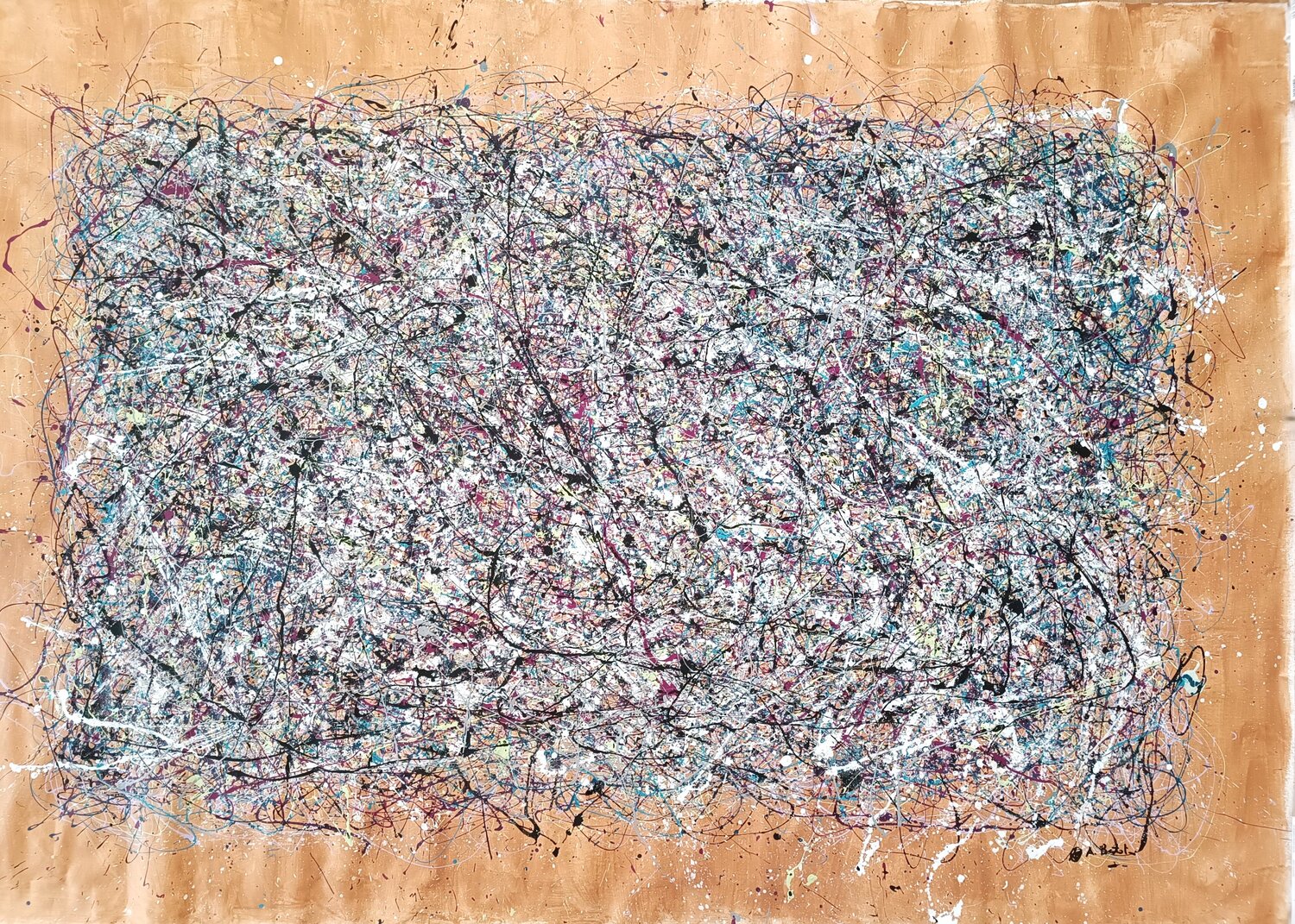 I love dripping 6 by Alfredo Bertolini (2024) : Painting Acrylic ...