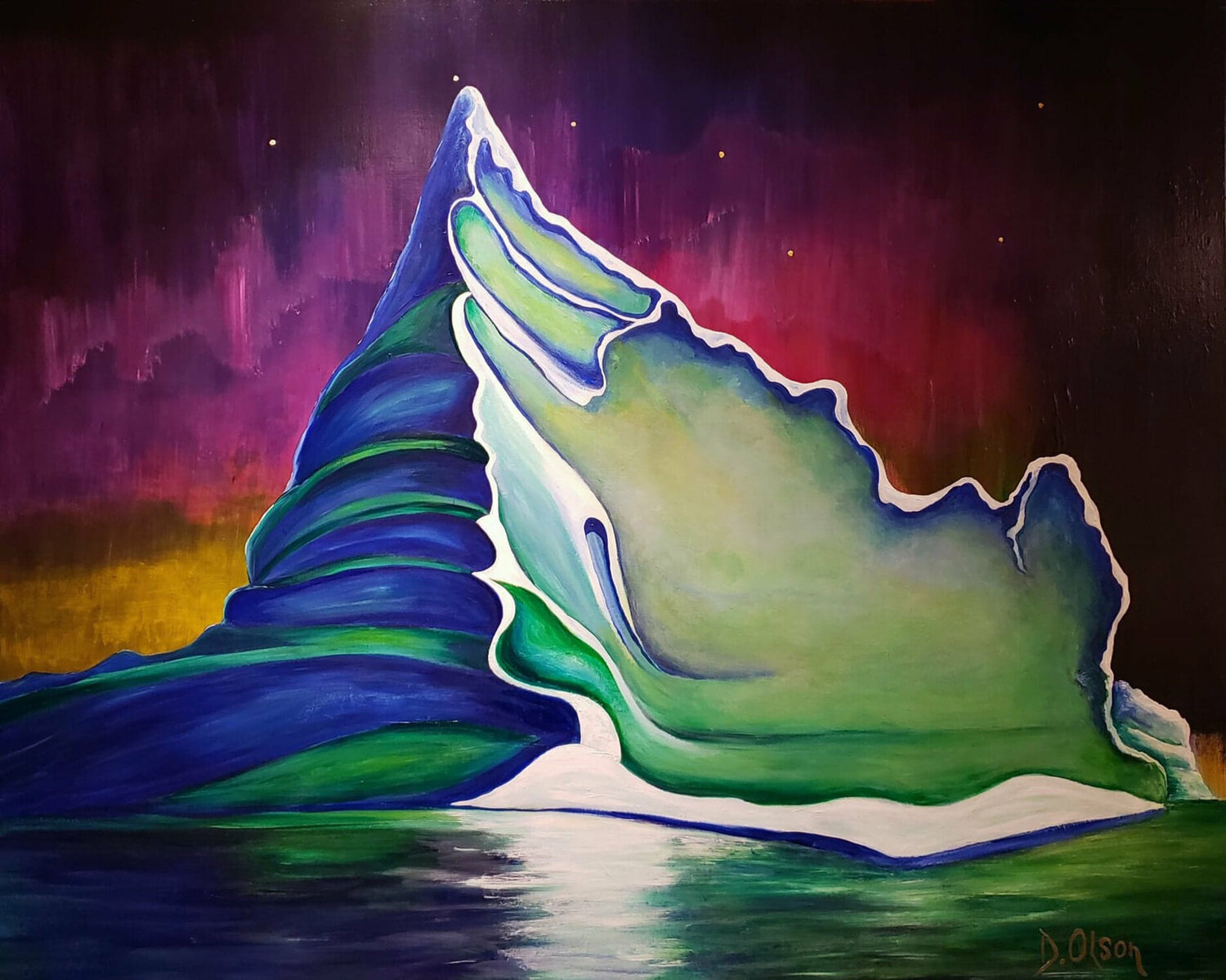 The Big Dipper by Derek Olson (2019) : Painting Acrylic on Canvas ...