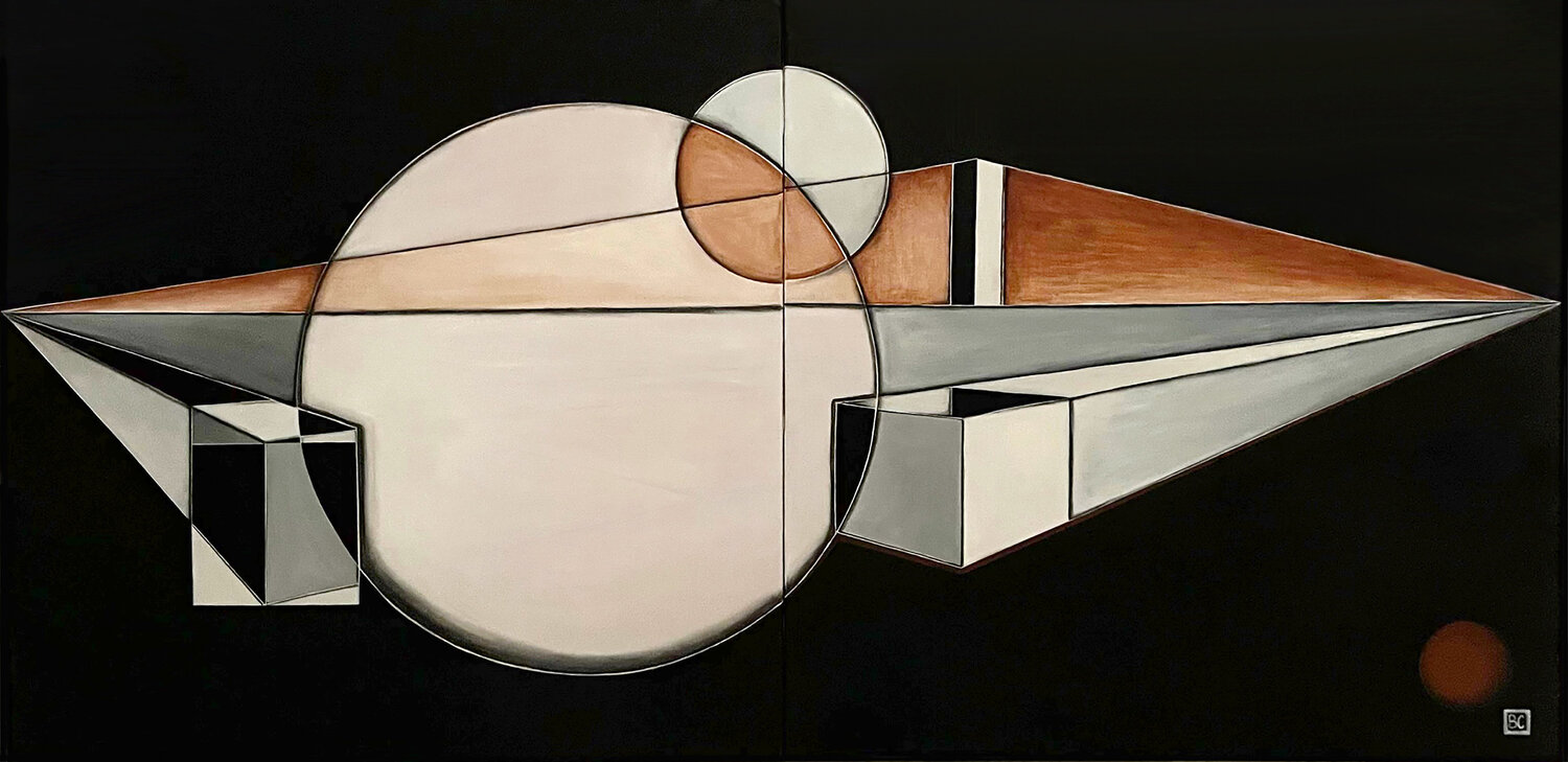 Leaving Siena de Barbara Christol (2023): Pintura Acrílico, Carbón en ...