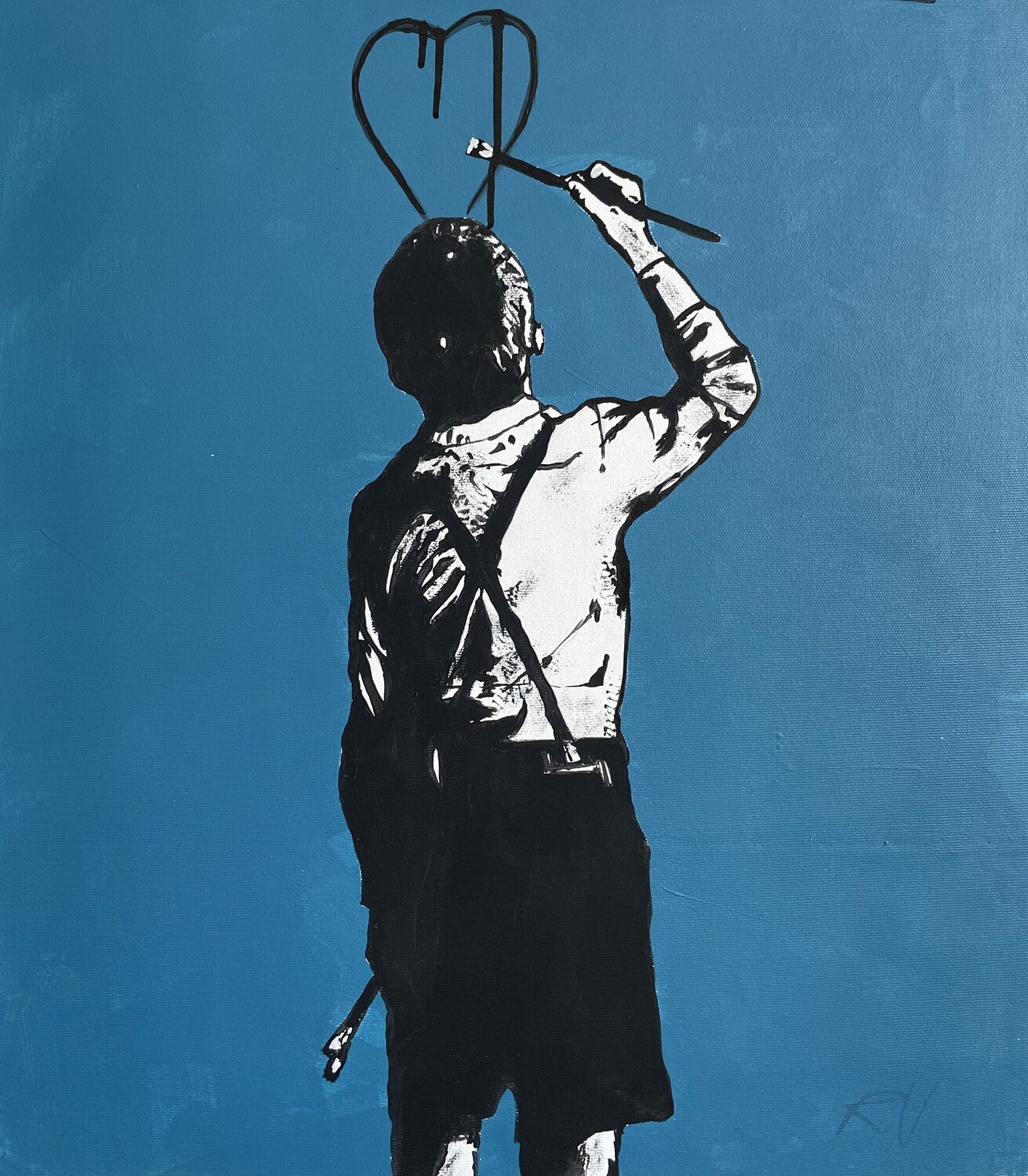 Silent Expression by Rinalds Vanadziņš (2025) : Painting Acrylic on ...