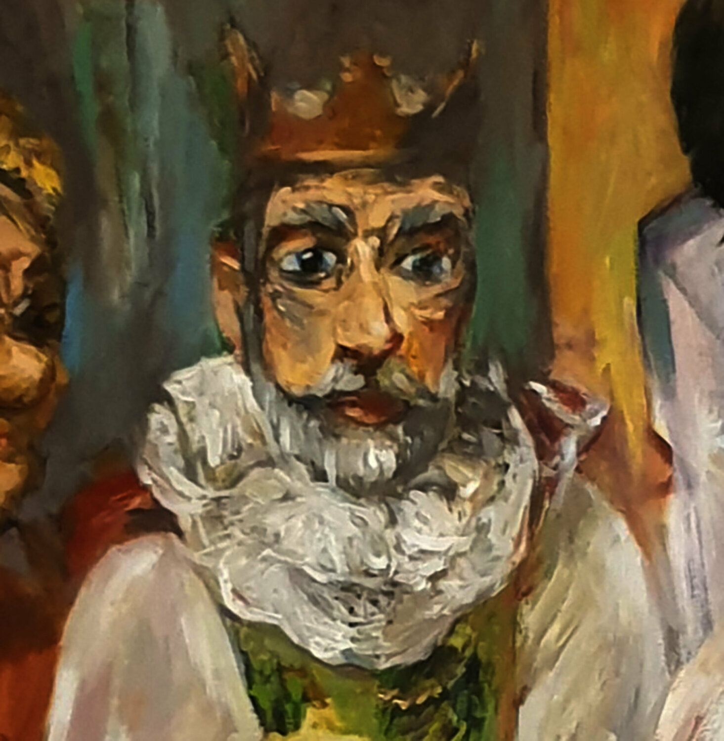 Roi by Misook Kim (2020) : Painting Oil on Canvas - Singulart