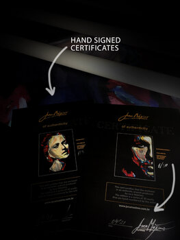 Intense III by Juca Maximo (2019) : Painting Acrylic, Pastel on Canvas ...