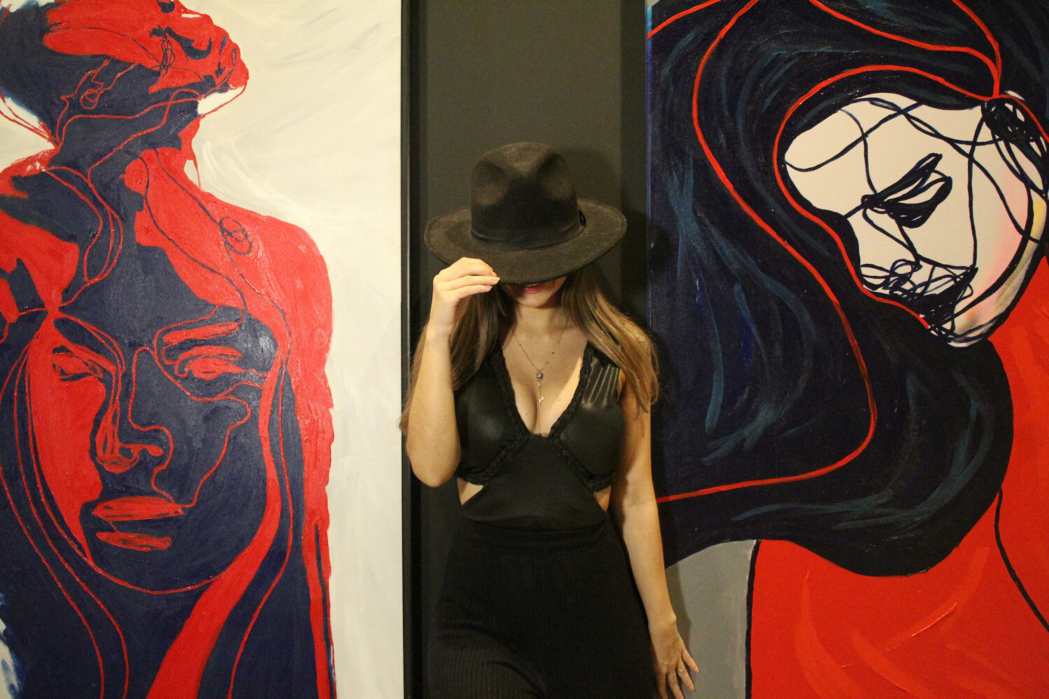 Portrait Colors XV by Juca Maximo (2020) : Other Media Acrylic, Pencil ...