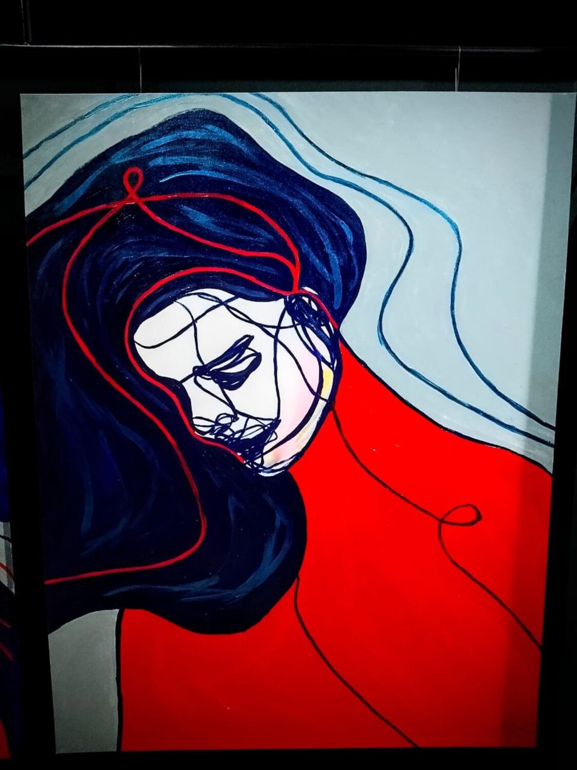 Portrait Colors XV von Juca Maximo (2020): Andere Medien Acryl ...