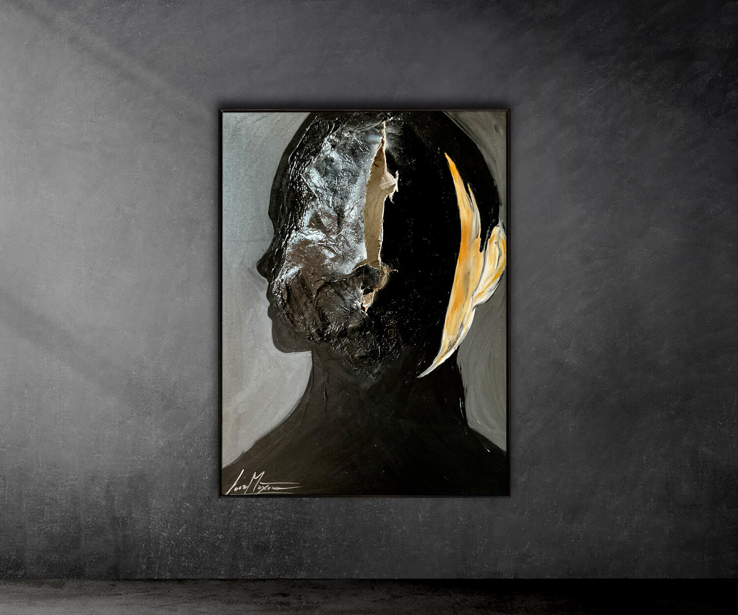 Absence XI – Revealed (Original Series – Hand Painted 1/3) by Juca ...