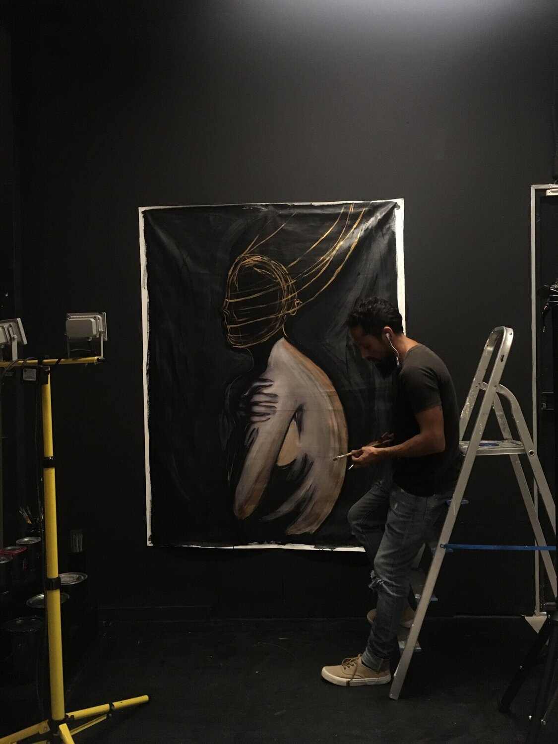 Absence X – Bound by the Invisible (Original Series – Hand Painted 1/3 ...