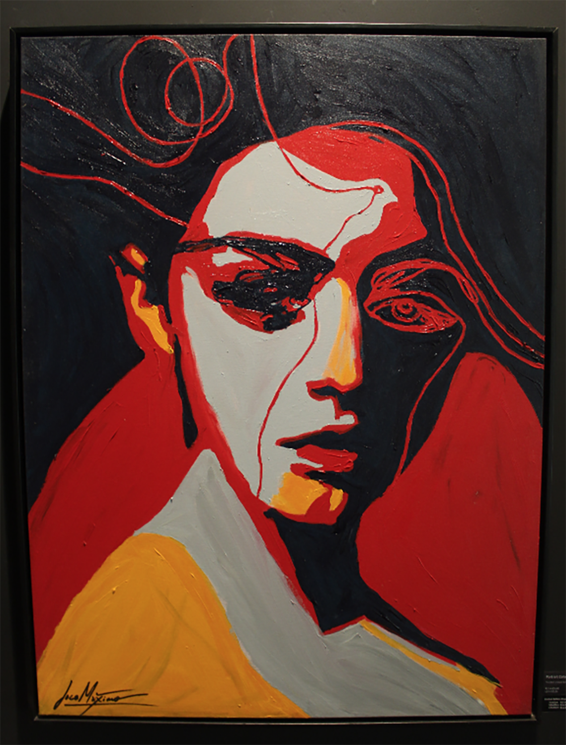 Portrait Colors VIII by Juca Maximo (2019) : Other Media Acrylic ...