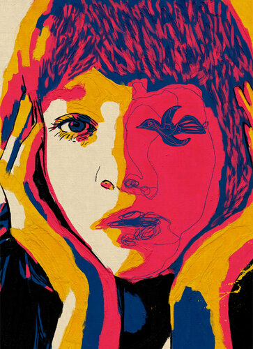 Intense III by Juca Maximo (2019) : Painting Acrylic, Pastel on Canvas ...