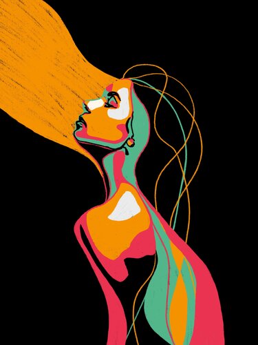 Intense III by Juca Maximo (2019) : Painting Acrylic, Pastel on Canvas ...