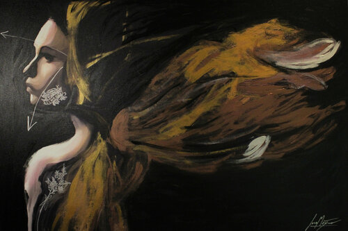 Intense III by Juca Maximo (2019) : Painting Acrylic, Pastel on Canvas ...