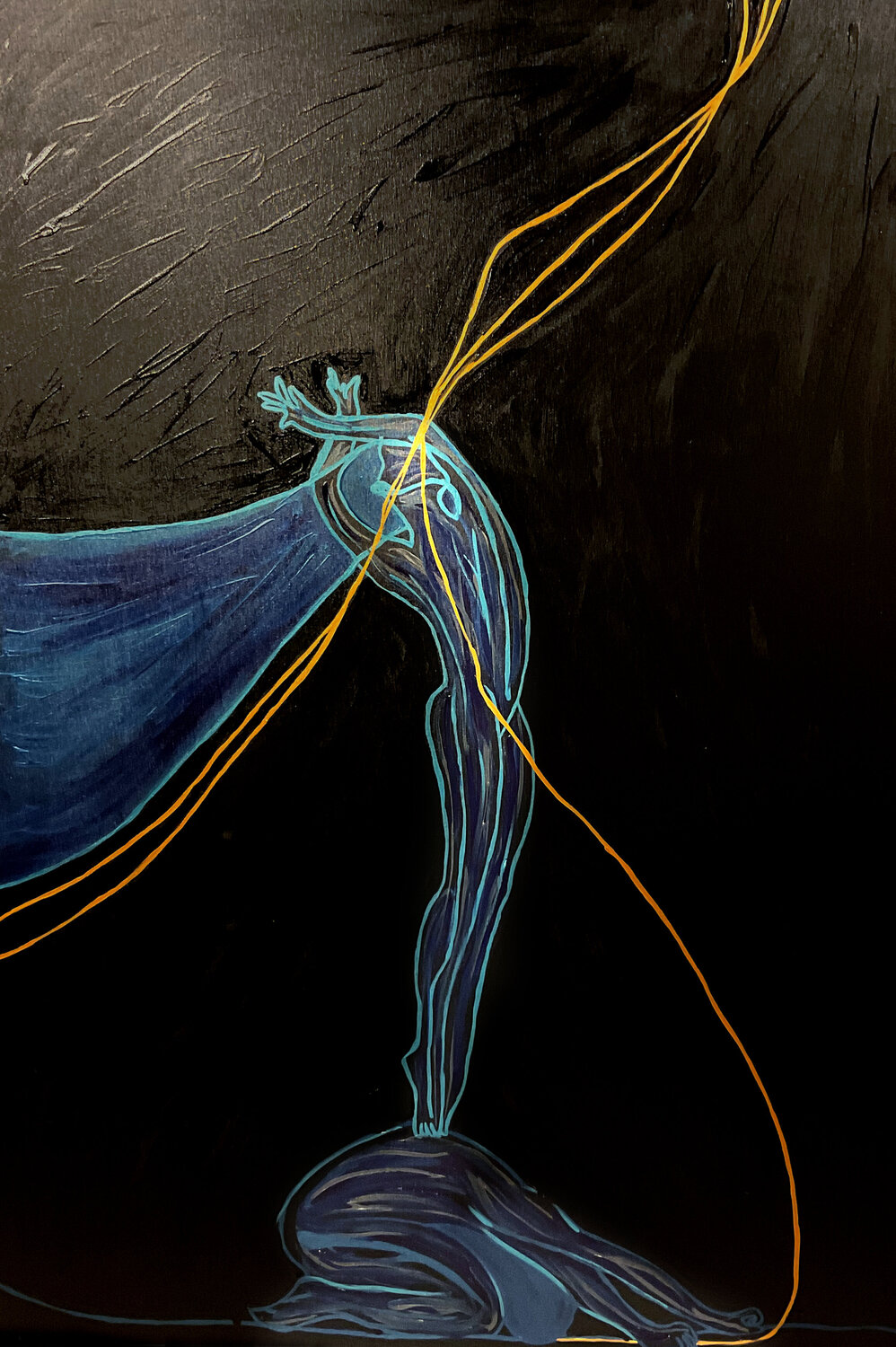 Energy XI – Reaching the Unseen (Original Series – Hand Painted 1/3) by ...