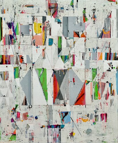 Ensayo para letra, gesto y estructura by Ángel Celada (2022) : Painting ...