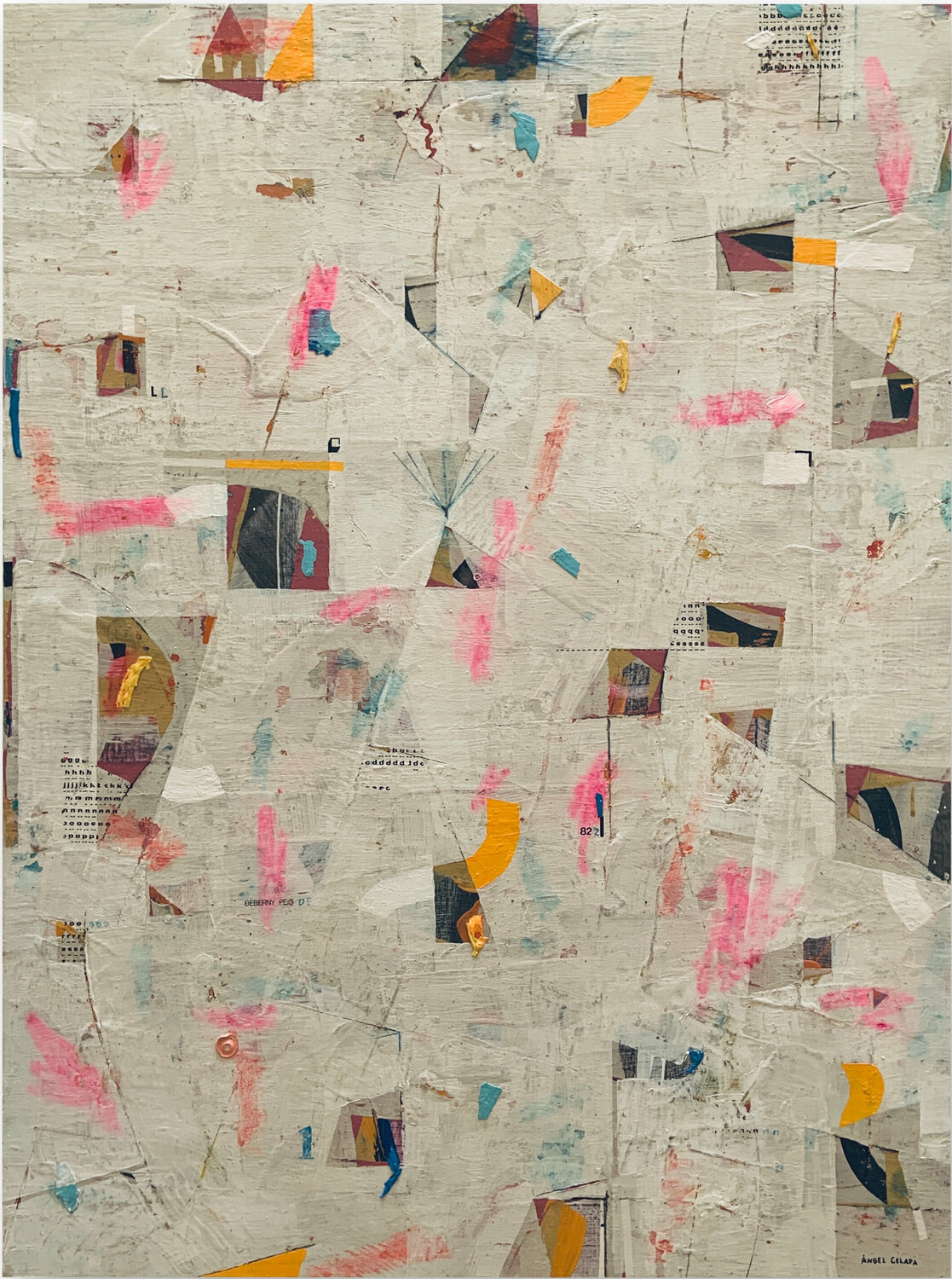 Ritmo en niveles inferiores de Ángel Celada (2020) : Peinture Acrylique ...