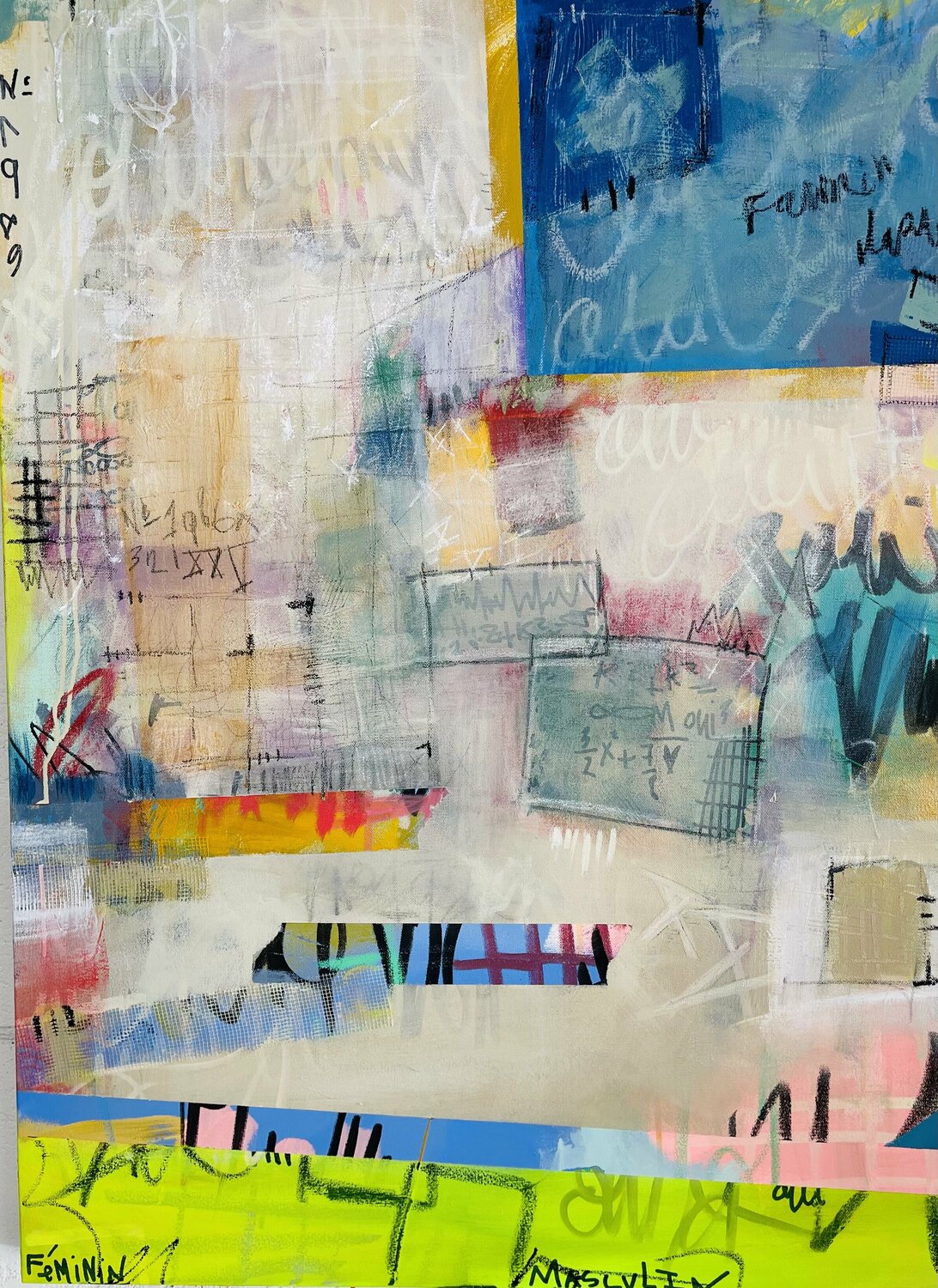 Lui et Moi (edition 2) de Manaz Raiszadeh (2021) : Peinture Acrylique ...