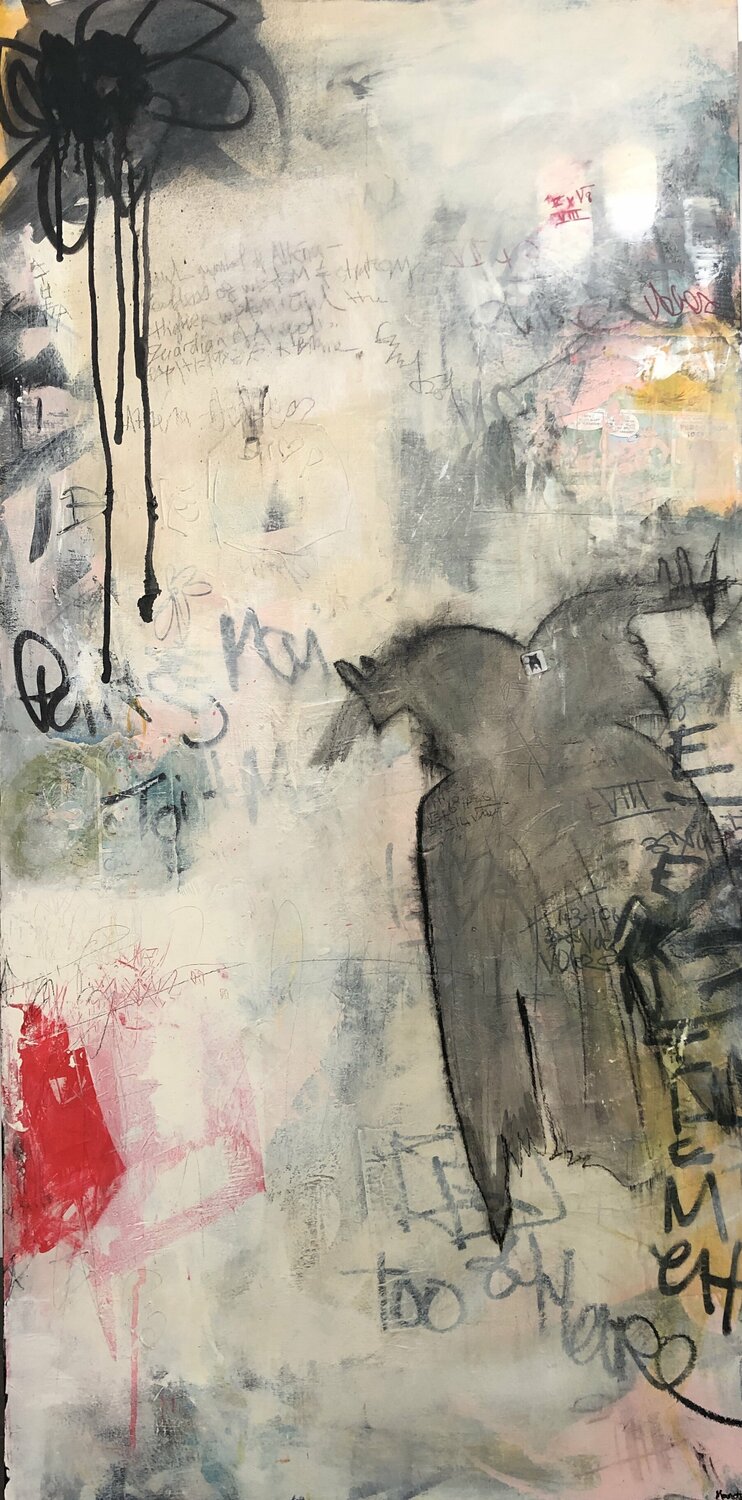 "Athéna" by Manaz Raiszadeh (2020) : Painting Acrylic, Pastel on Wood ...