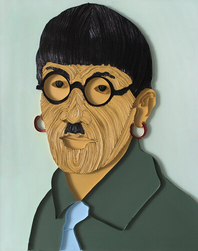 Leonard Tsuguharu Foujita by Azizi Latif (2017) : Other Media Acrylic ...