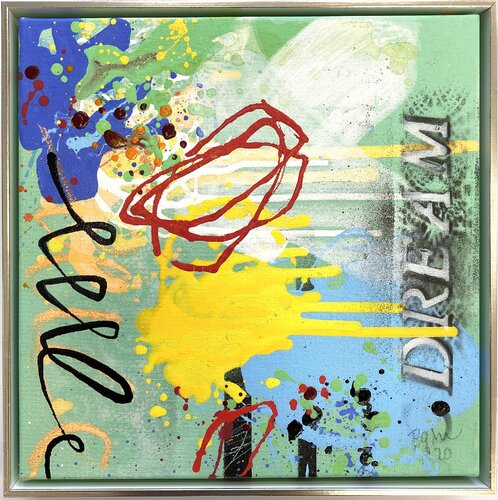 dream XI by Bea Schubert (2020) : Painting Acrylic, Colored Pencil on ...