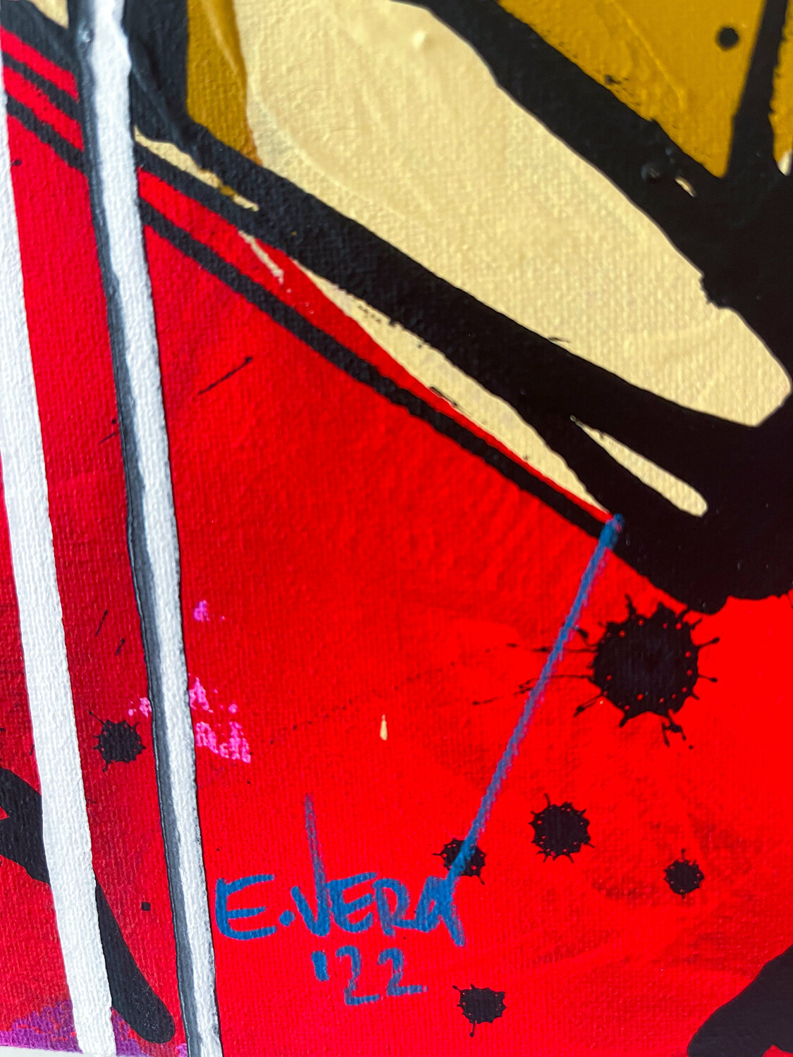 The devil is in the details de Esteban Vera (2022): Pintura Acrílico ...