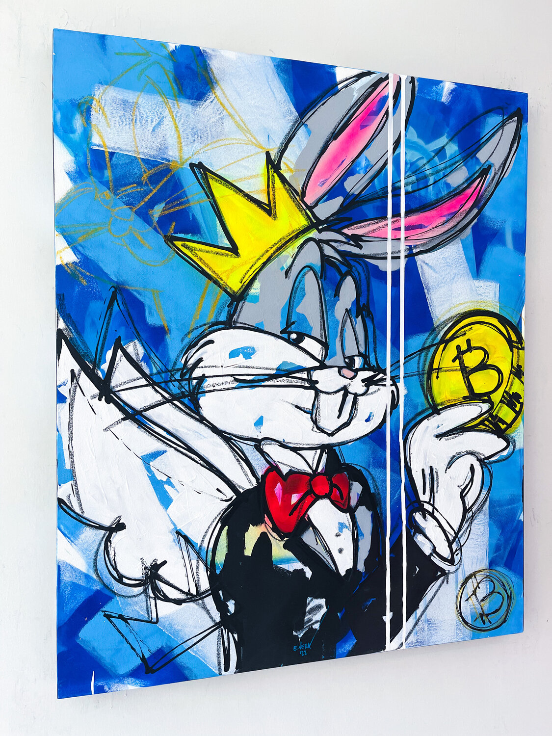 Wake up with determination by Esteban Vera (2022) : Painting Acrylic ...