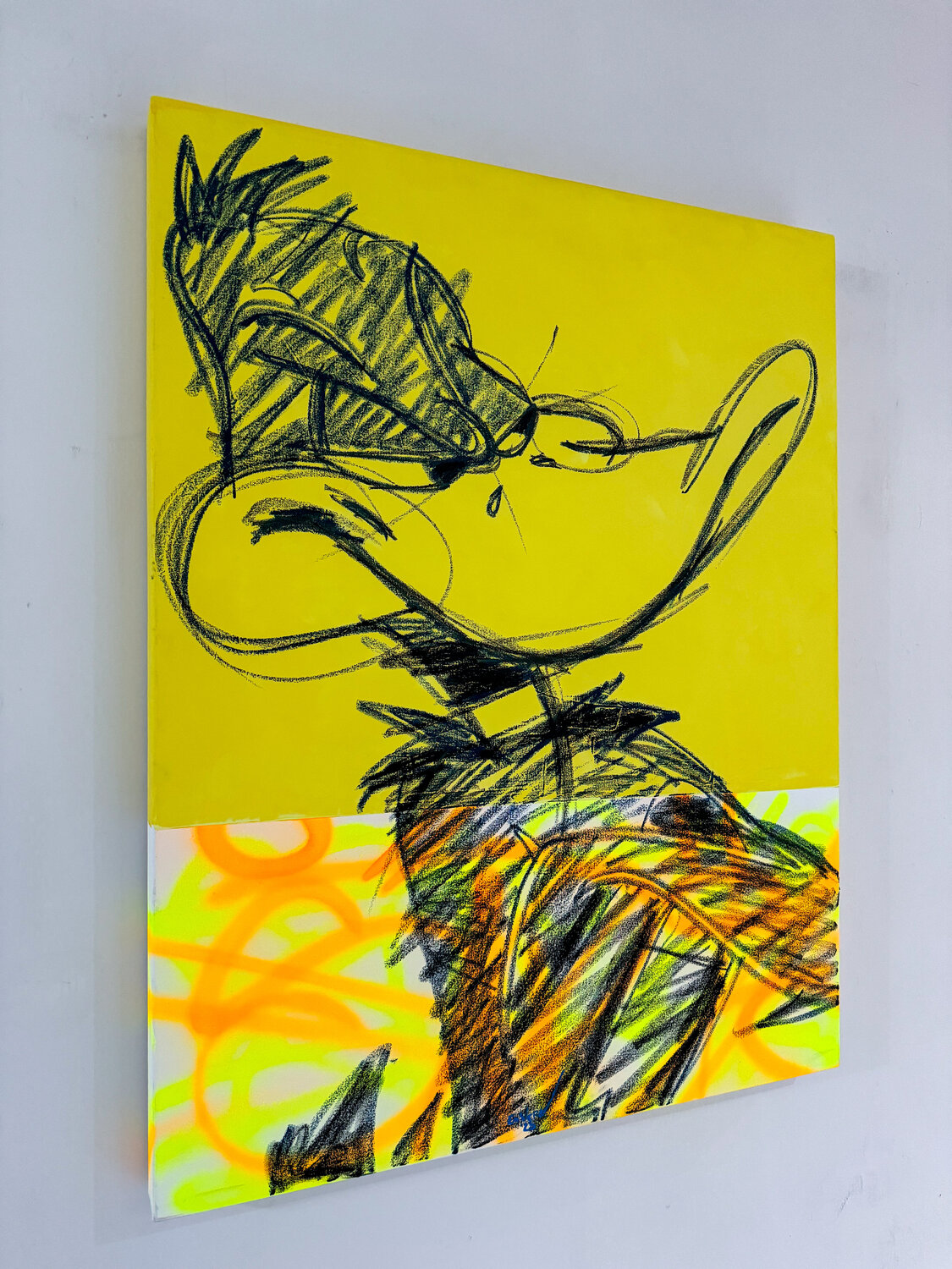 Rhythmic Radiance by Esteban Vera (2023) : Painting Acrylic, Graffiti ...