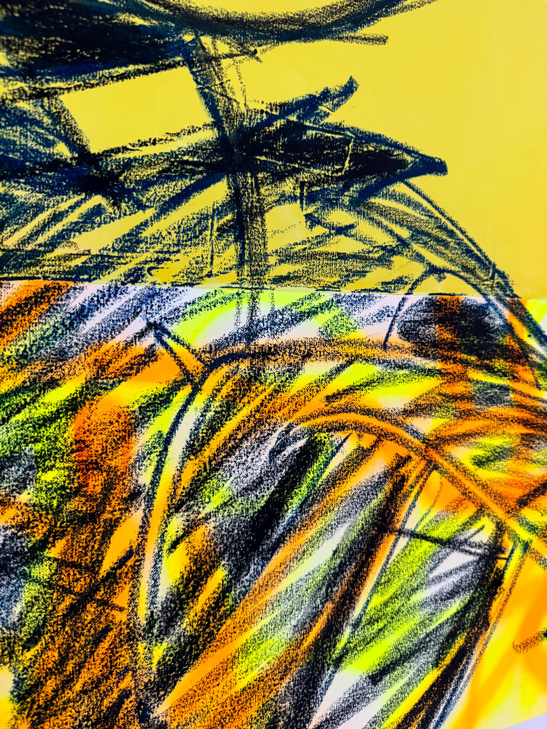 Rhythmic Radiance by Esteban Vera (2023) : Painting Acrylic, Graffiti ...