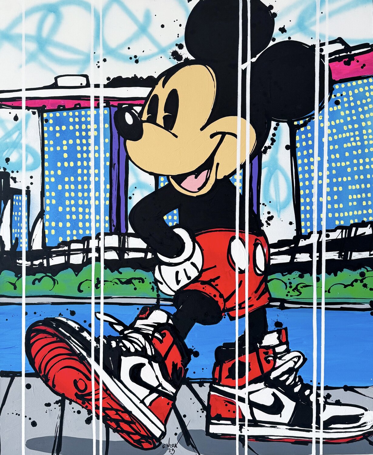 Surreal Sands by Esteban Vera (2023) : Painting Acrylic, Collage on ...