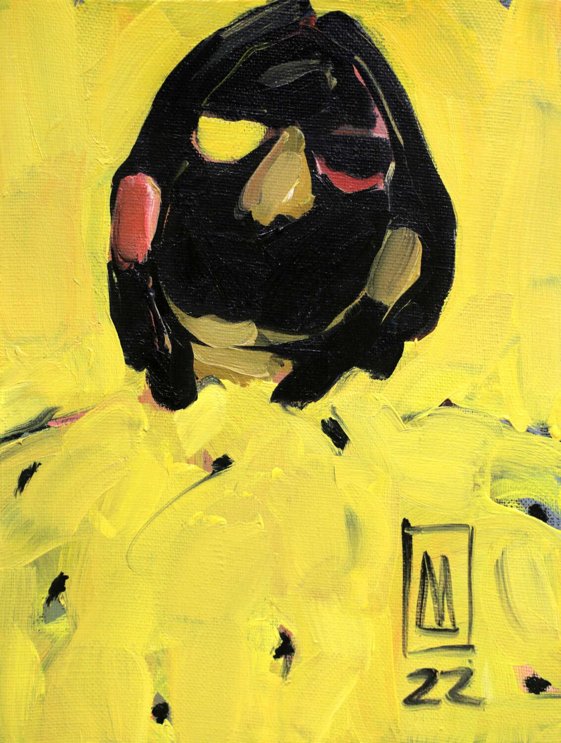 Crookrd smile 2022 by Anastasiia Danilenko (2022) : Painting Oil on Canvas - Singulart