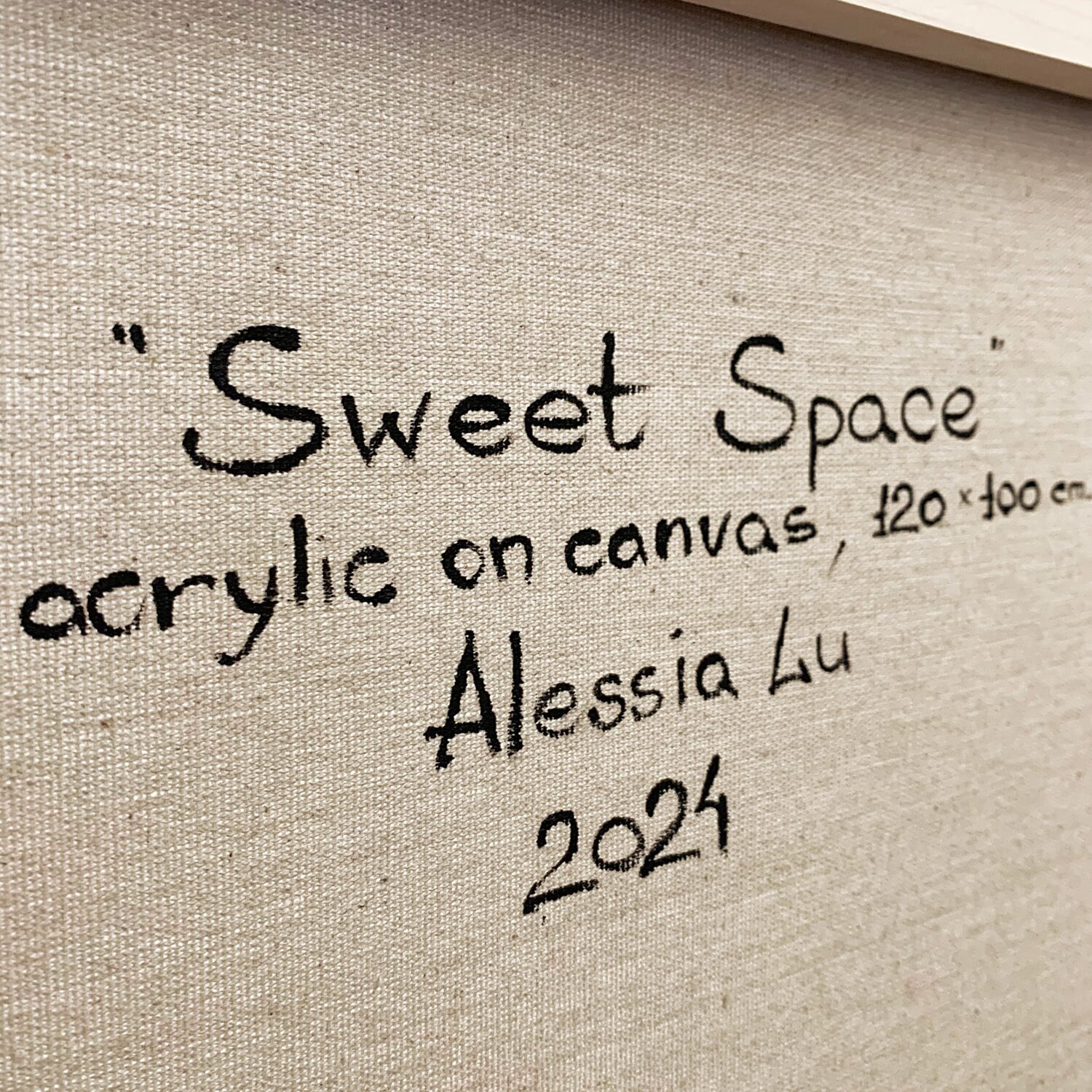 Sweet Space by Alessia Lu (2024) : Painting Acrylic on Canvas - Singulart