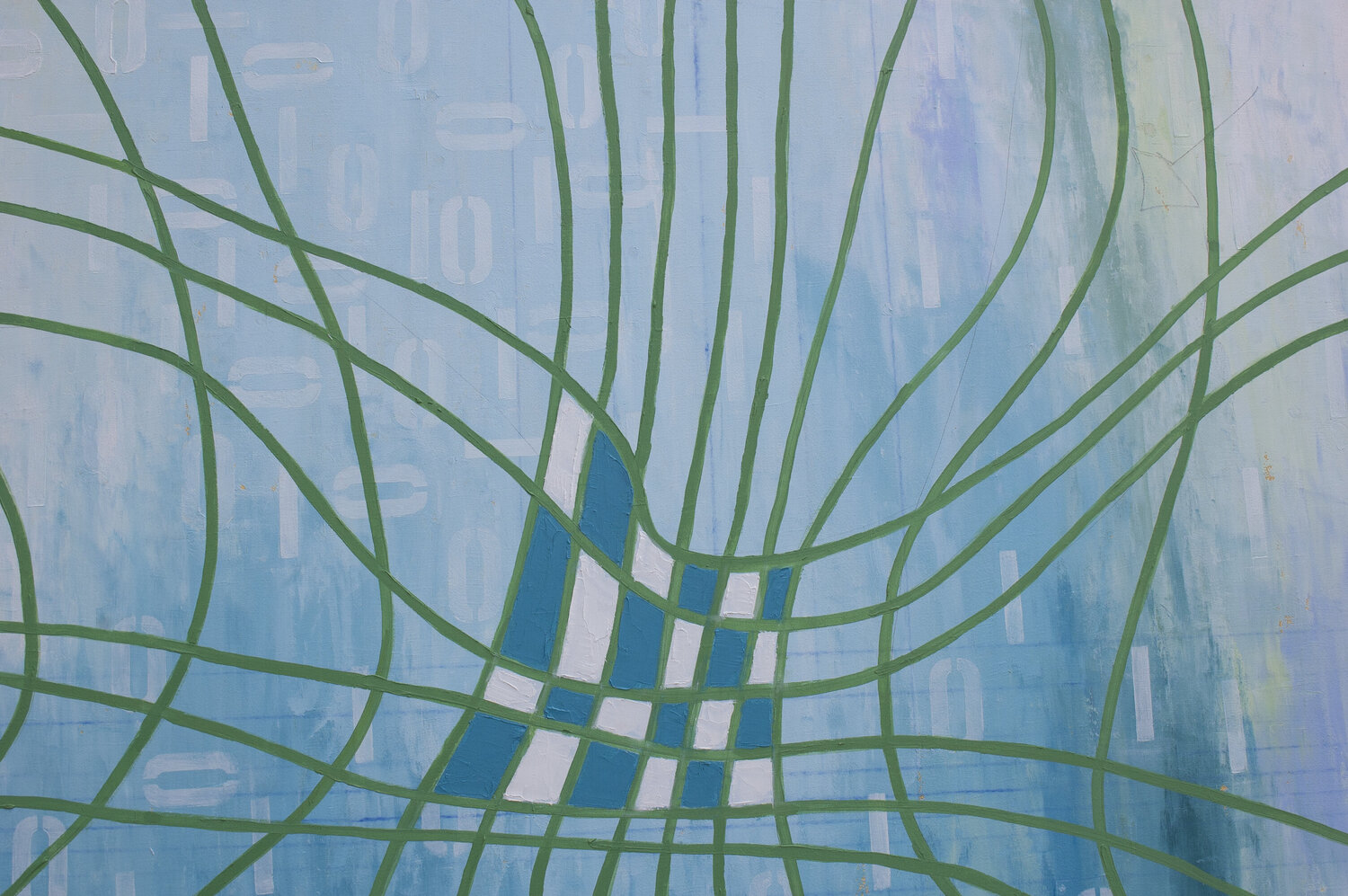 Anomaly by Sabre Esler (2022) : Painting Oil, Chalk on Wood - Singulart