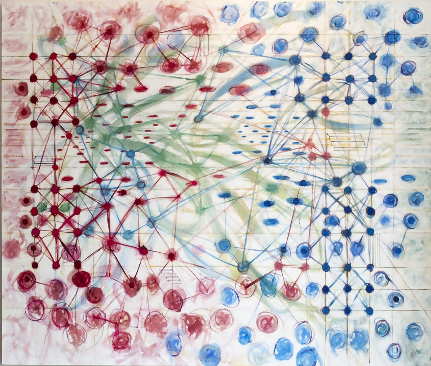 Ruminate by Sabre Esler (2021) : Painting Oil, Chalk on Canvas - Singulart