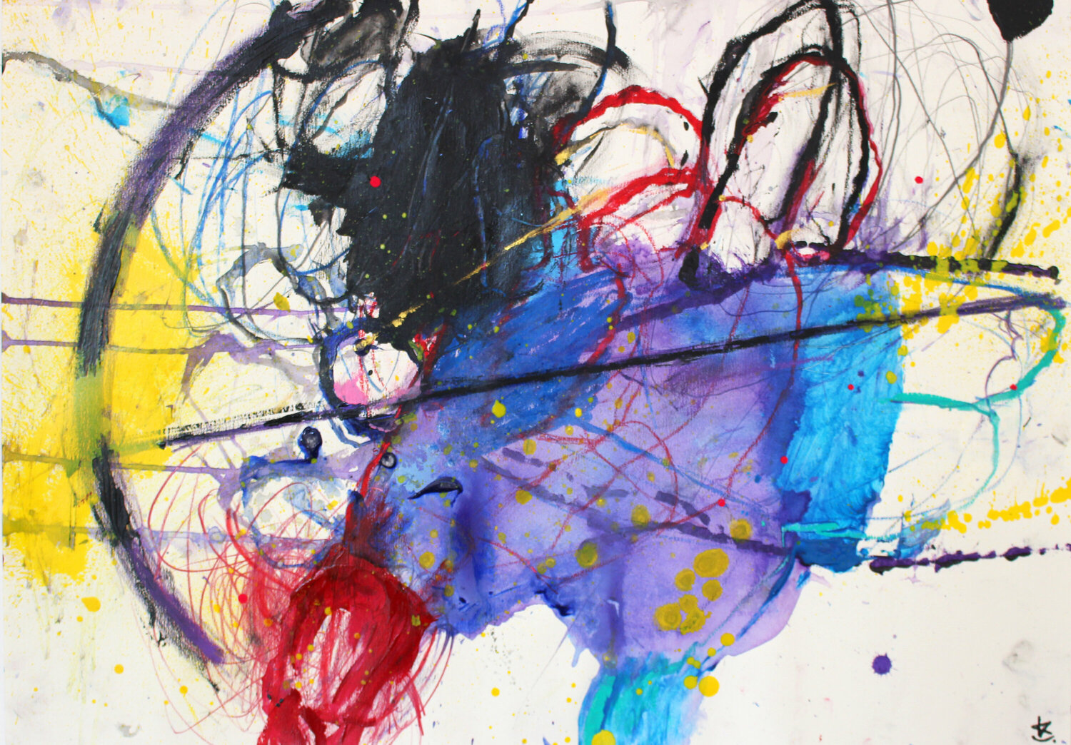 An archery panda by Uematsu Kyoko (2020) : Work on Paper Acrylic ...