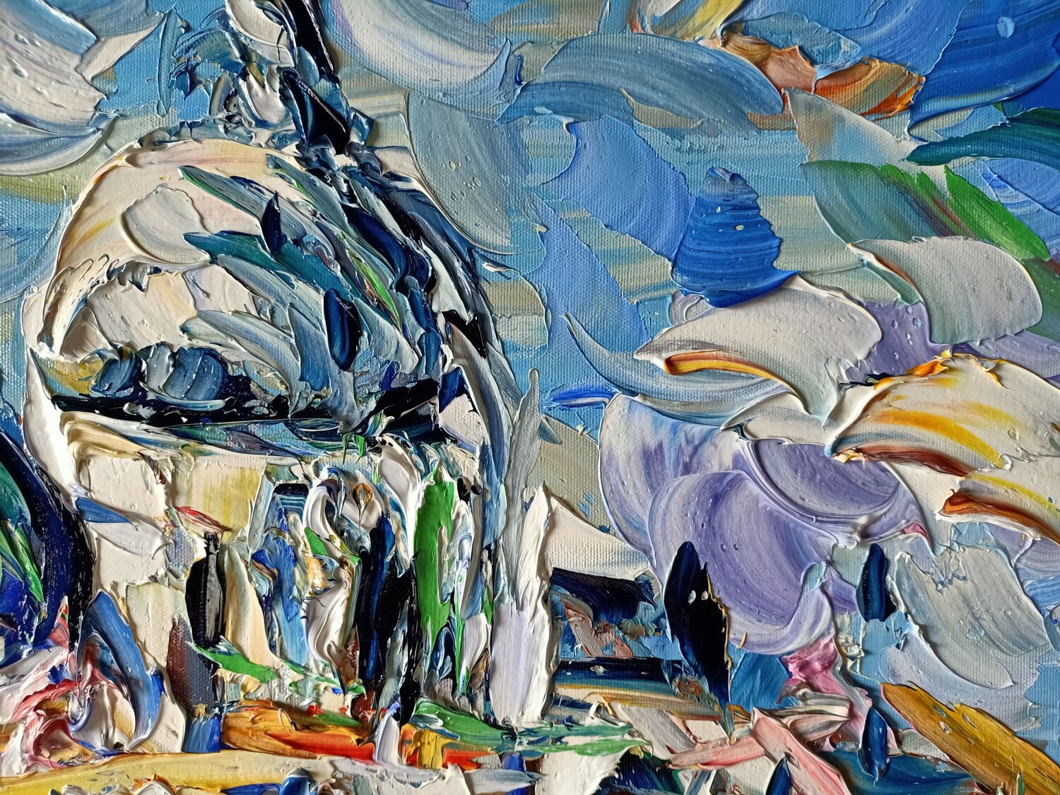 Lungo il canale by Antonino Puliafico (2023) : Painting Oil on Canvas ...