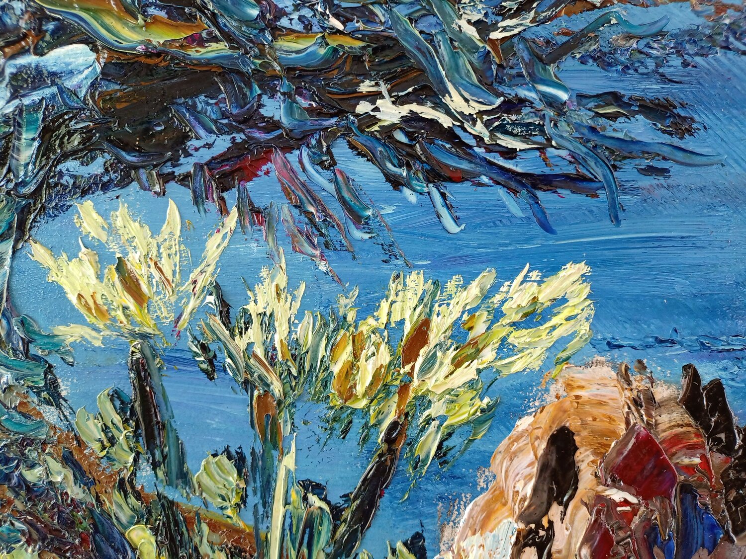 Spiagge del golfo by Antonino Puliafico (1992) : Painting Oil on Canvas ...