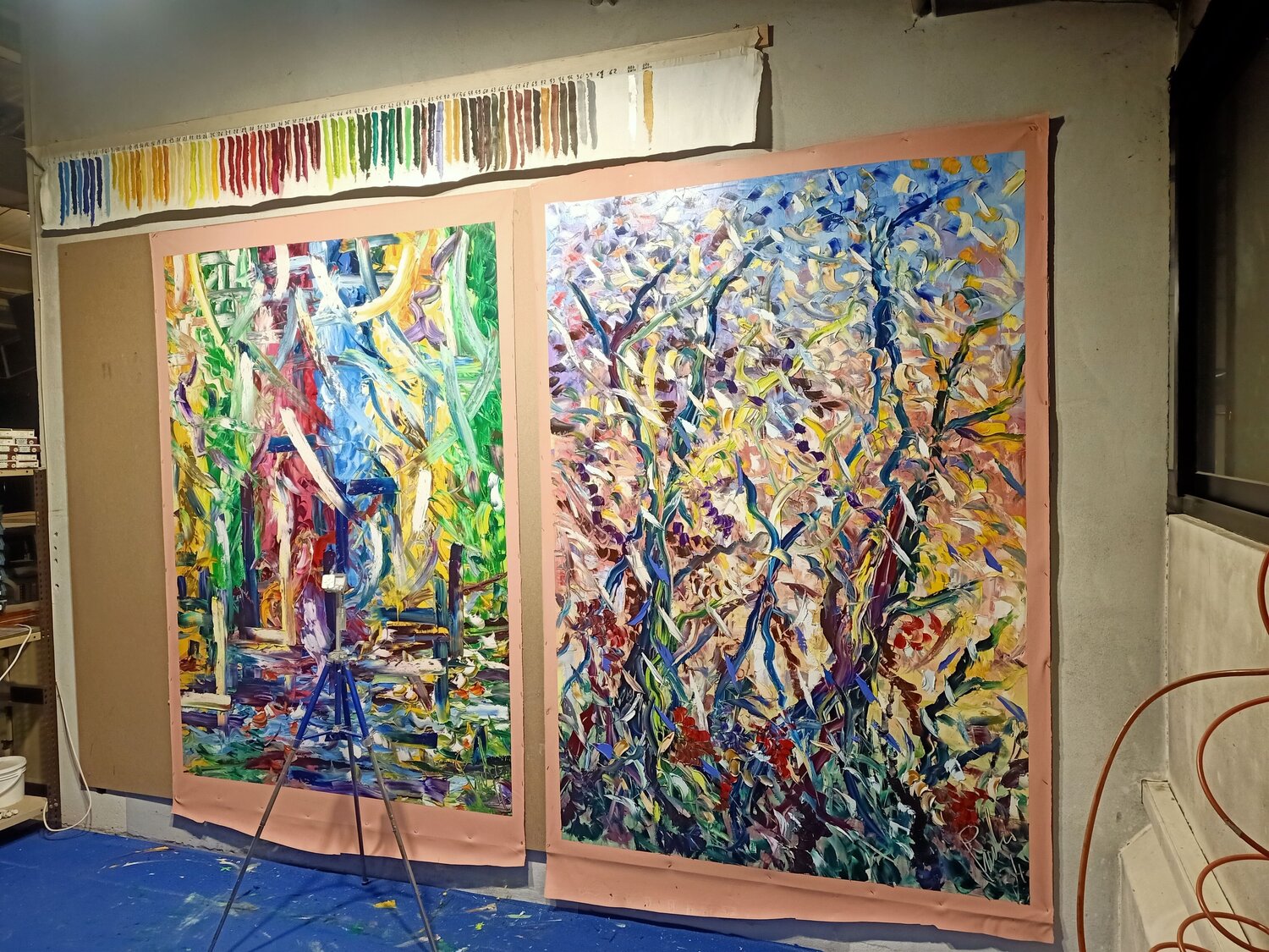 Luce e cespugli by Antonino Puliafico (2024) : Painting Oil on Canvas ...