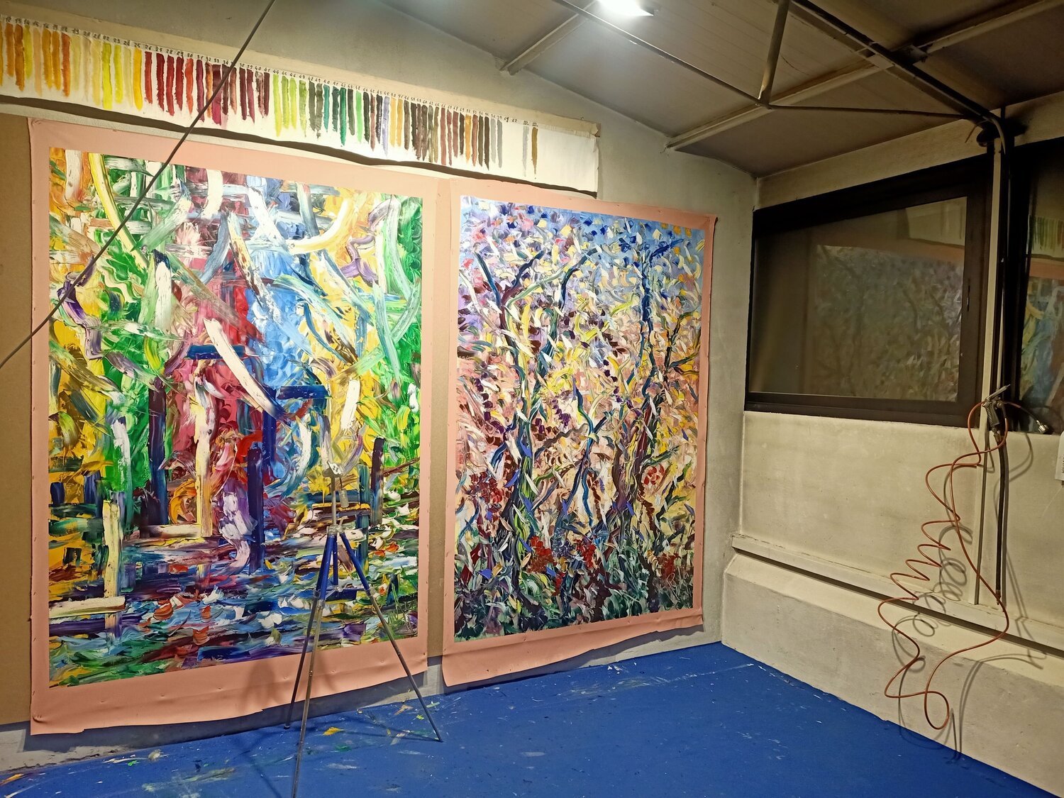 Luce e cespugli by Antonino Puliafico (2024) : Painting Oil on Canvas ...