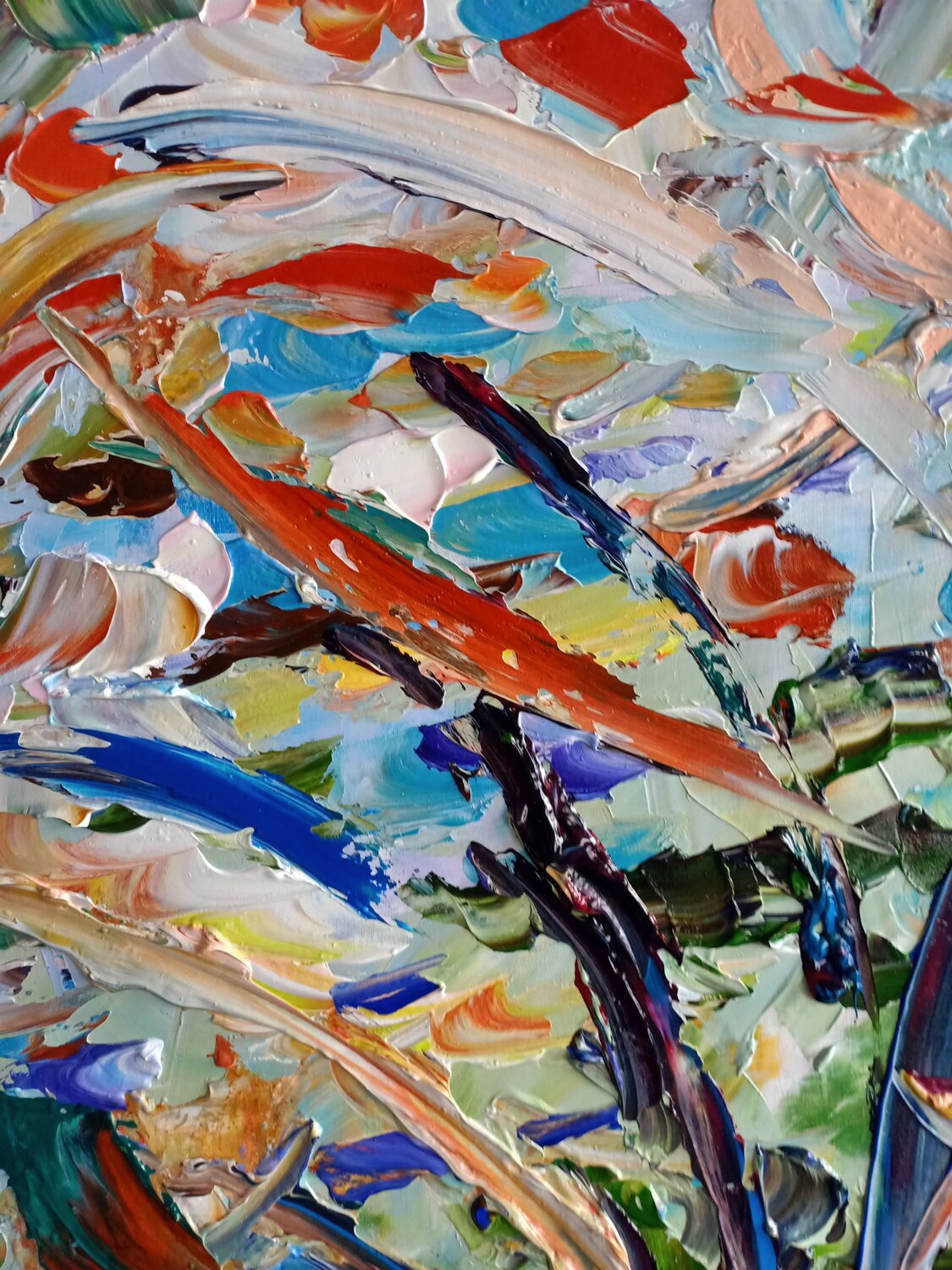 Ciclo di vita by Antonino Puliafico (2024) : Painting Acrylic on Canvas ...