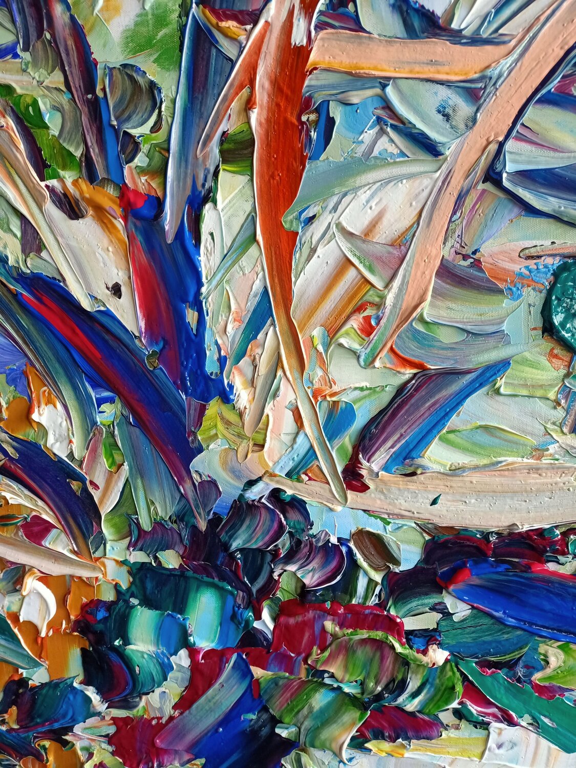 Ciclo di vita by Antonino Puliafico (2024) : Painting Acrylic on Canvas ...