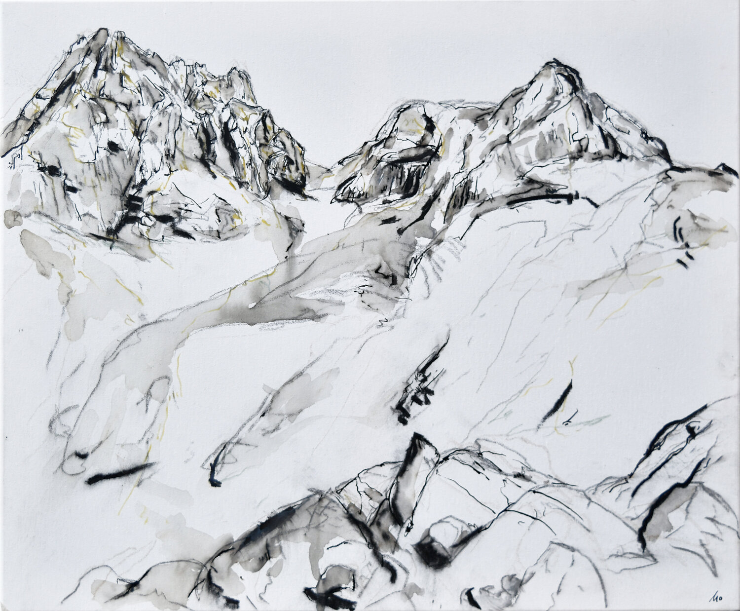 Bacun by Matthias Oppermann (2022) : Painting Watercolor on Canvas ...