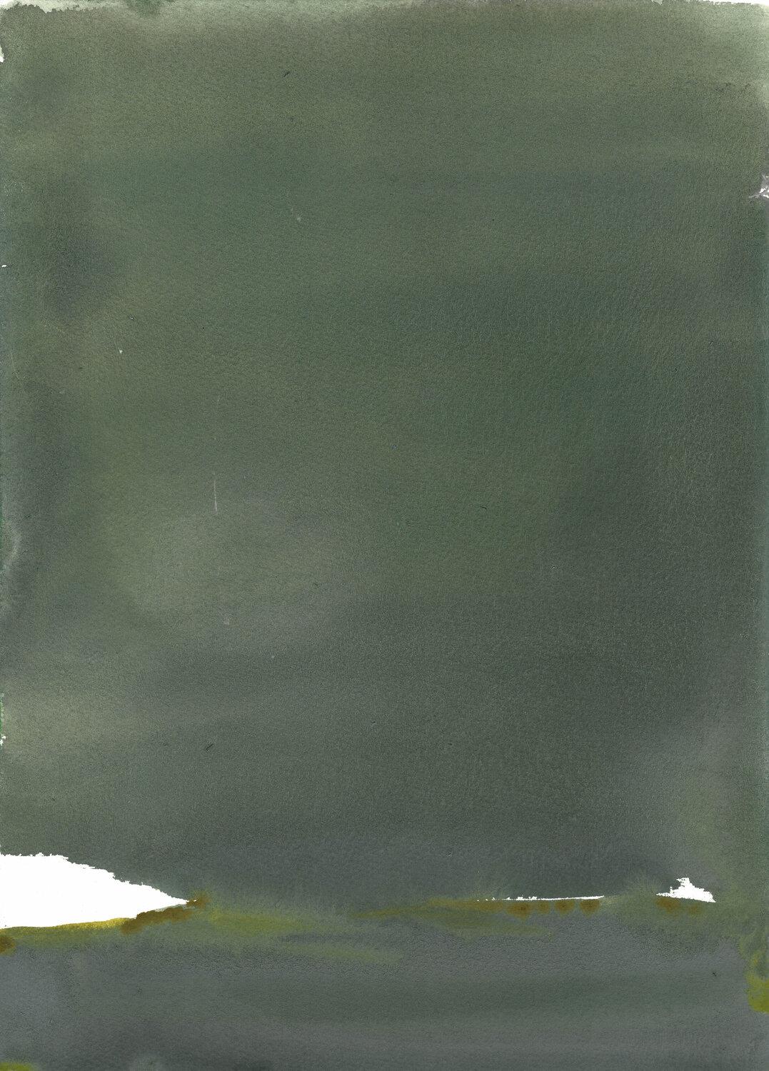 Butte Valley by Koen Lybaert (2025) : Work on Paper Watercolor on Paper - Singulart