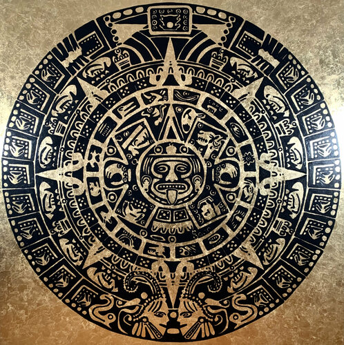 Aztec Pencil Drawings