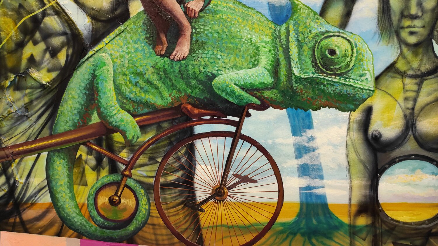 Aurora cruzando el páramo de la soledad a lomos del camaleón Rafael by ...