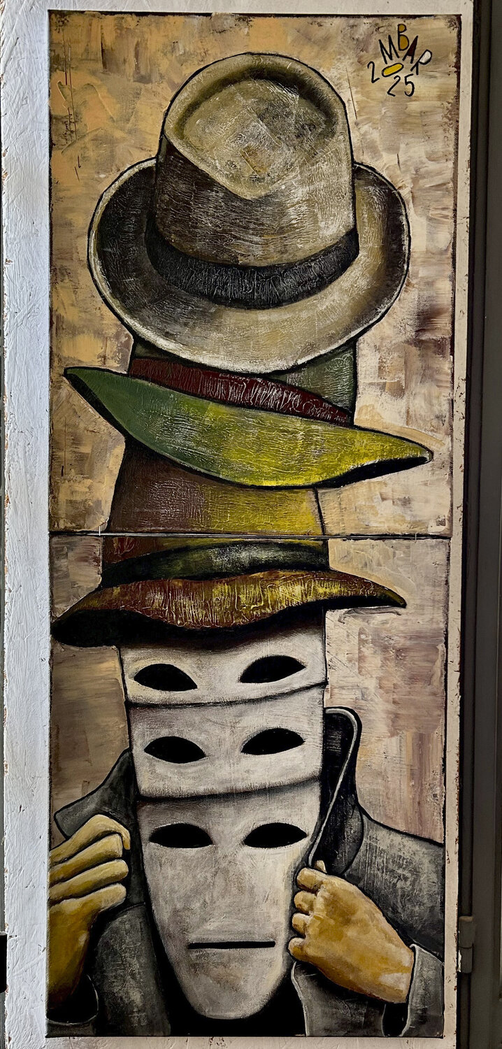 Absolute Incognito de Mikhail Baranovskiy (2025) : Peinture Acrylique sur Toile - Singulart