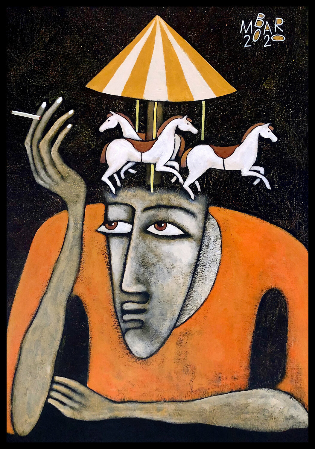 Light dizziness by Mikhail Baranovskiy (2020) : Painting Acrylic ...