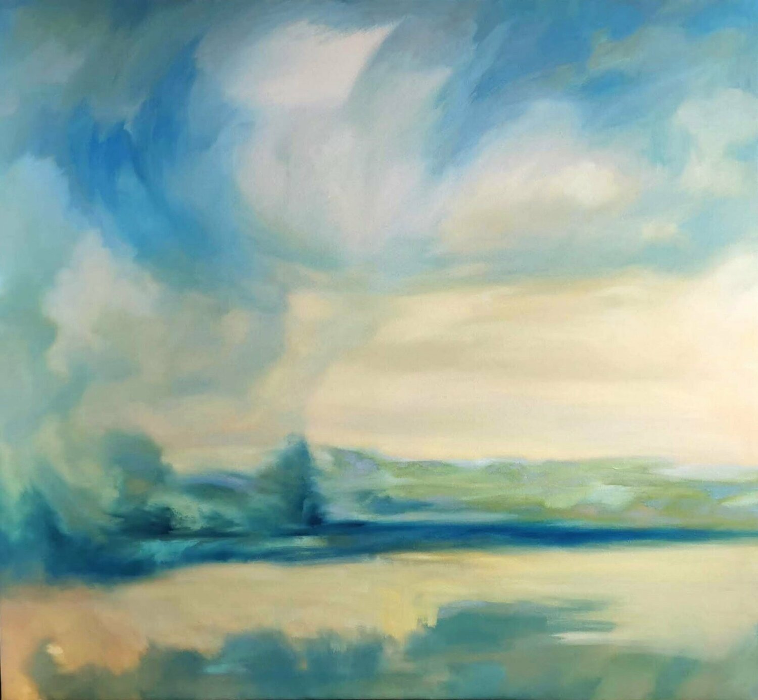 Southern wind by Kui Wang (2006) : Painting Oil on Canvas - Singulart