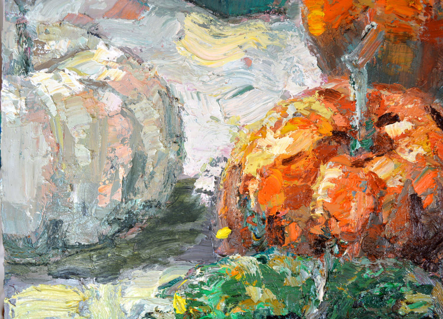 Pumpkins by Imad Habbab (2022) : Painting Oil on Canvas - Singulart