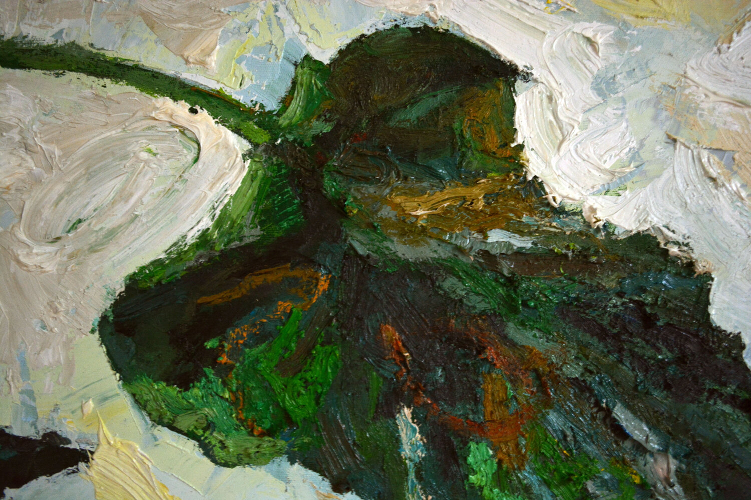 The Monstera by Imad Habbab (2022) : Painting Oil on Canvas - Singulart