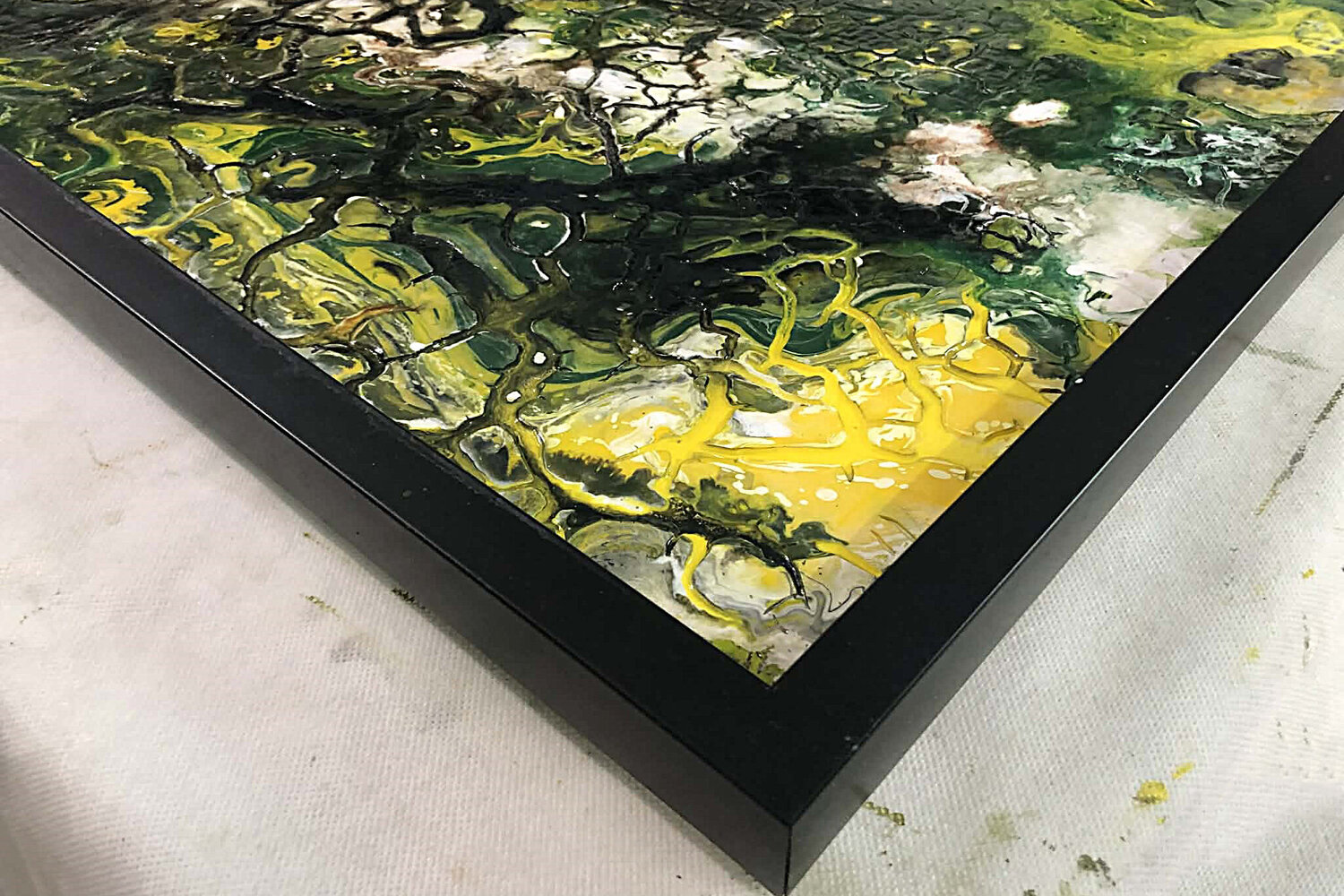 Lời thì thầm mùa xuân by Tứ Bảo Hoàng Lâm (2026) : Painting Acrylic on ...